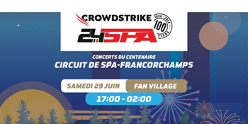 Music at the CrowdStrike 24 Hours of Spa: parties in the paddock and at ...